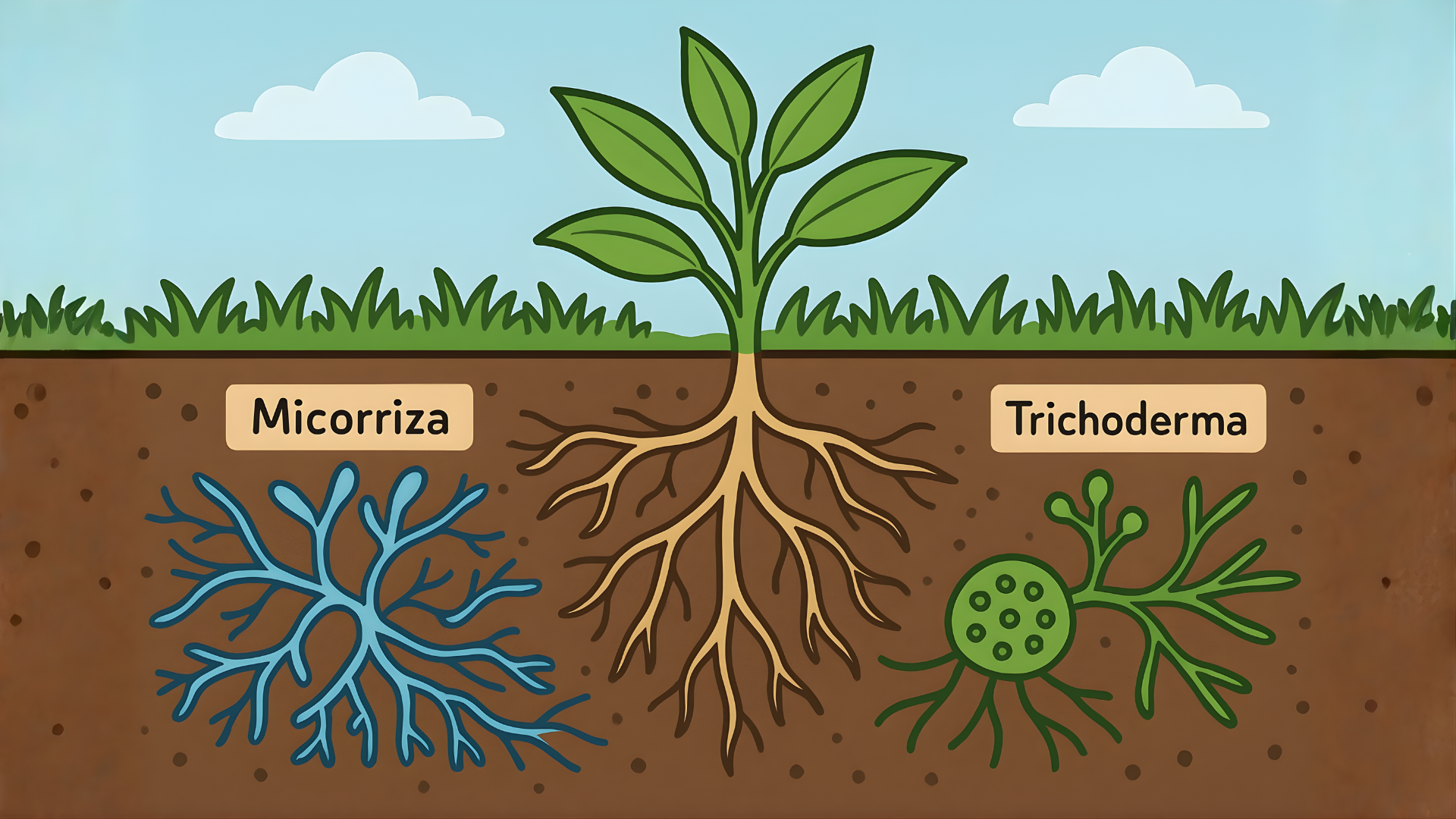 Micorrizas y Trichoderma en agricultura moderna: ciencia del suelo al ...